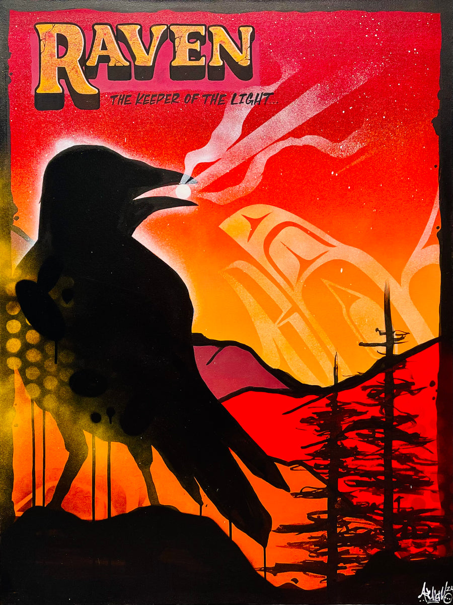 Raven: The Keeper Of Light, 2024 – Art Rental & Sales