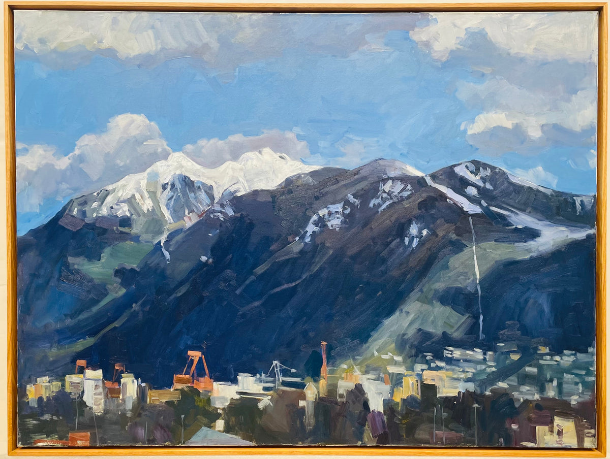 North Shore Mountain With Snow – Art Rental & Sales